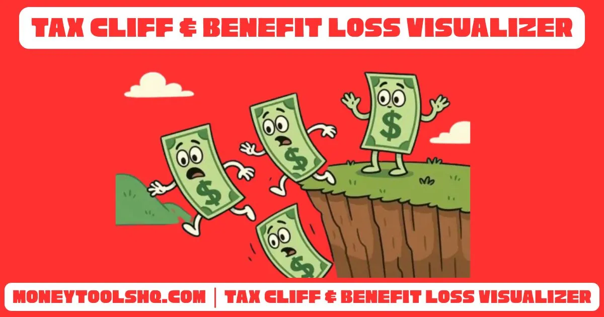 Tax Cliff & Benefit Loss Visualizer (US & UK) - Money Tools HQ