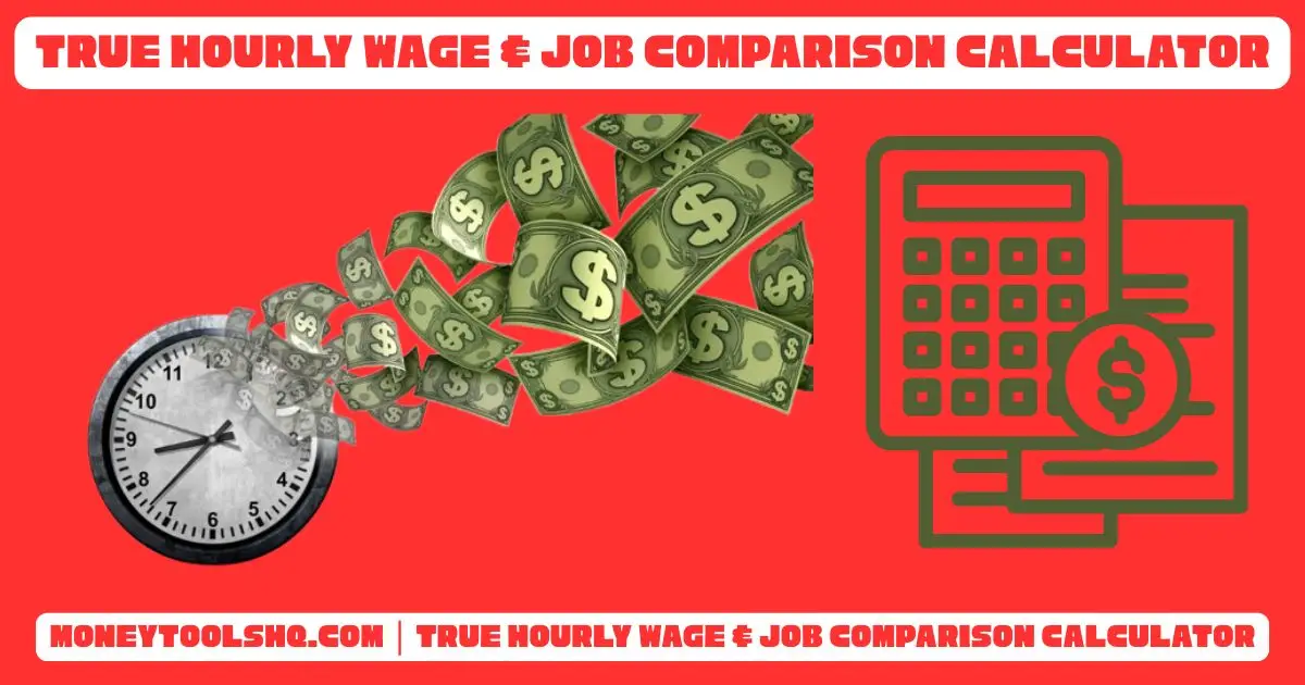 True Hourly Wage & Job Comparison Calculator - Money Tools HQ